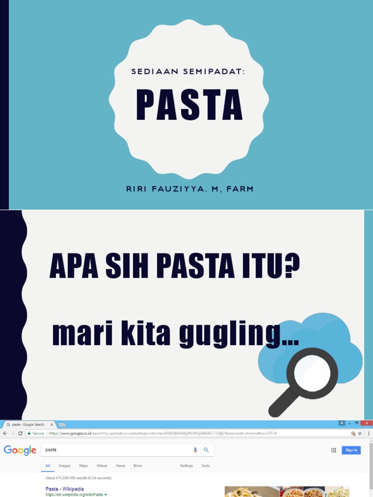 Pasta | PDF