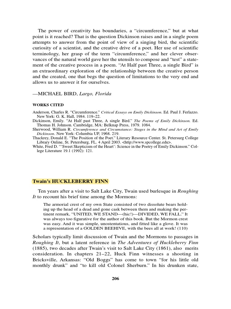 Twain's 'Huckleberry Finn' (Satire and Religious Parody) | PDF | Mark ...