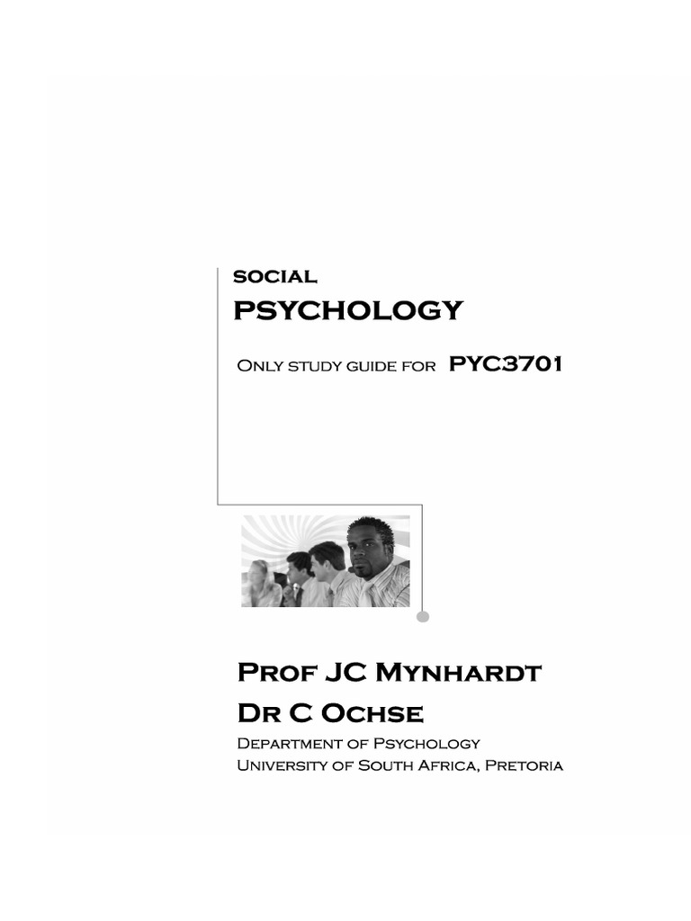 Psychology Study Guide | PDF | Schema (Psychology) | Thought