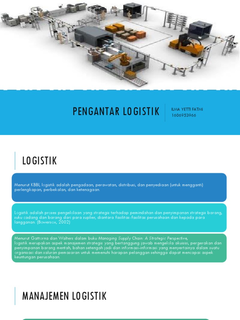 Pengantar Logistik | PDF
