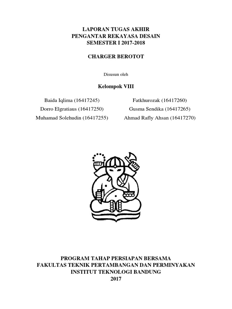 Laporan Tugas Akhir PRD | PDF