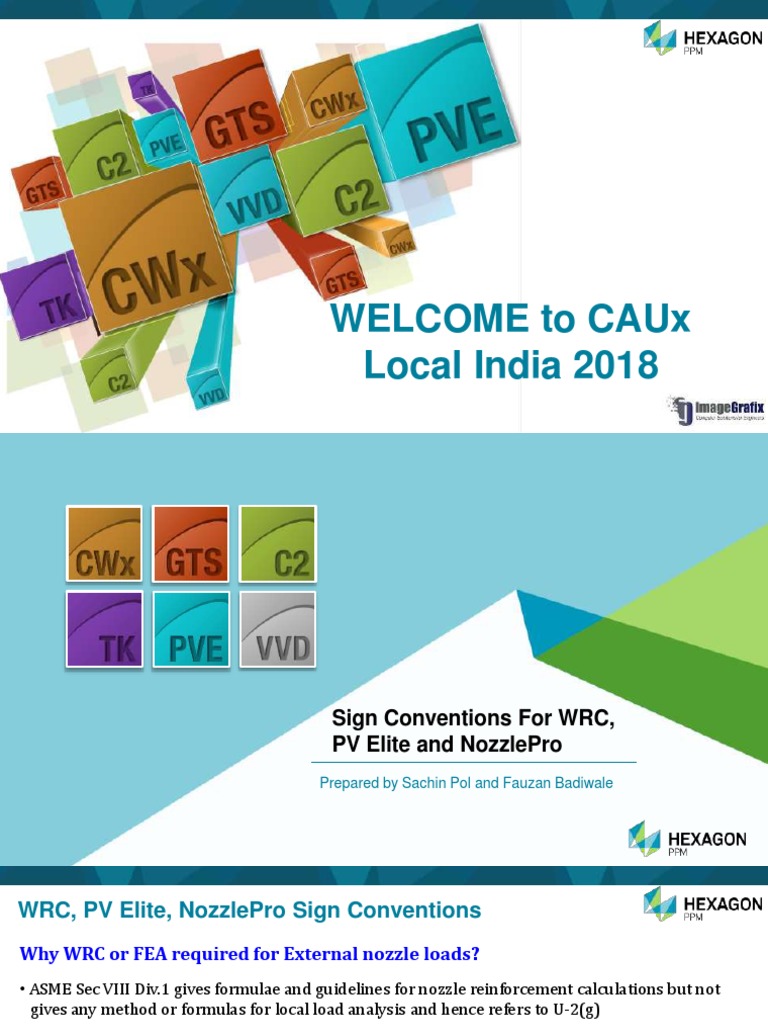 PV Elite and WRC Sign Conventions | PDF | Engineering | Mechanical ...