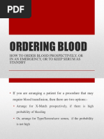 Blood Issuing Form Details | PDF