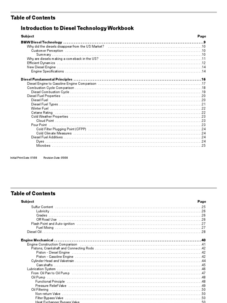 Introduction To Diesel Technology Pdf Pdf Diesel Engine Internal