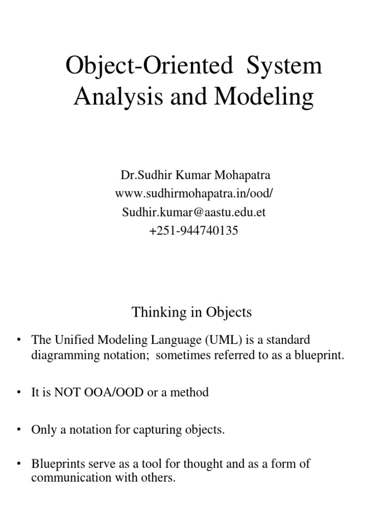 Chapter 1 Pdf Object Computer Science Object Oriented Programming