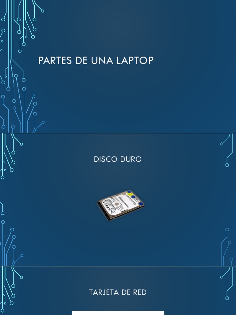 Partes De Una Laptop