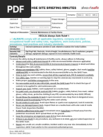 LOTO Inspection Form Template | PDF | Safety | Mechanical Engineering