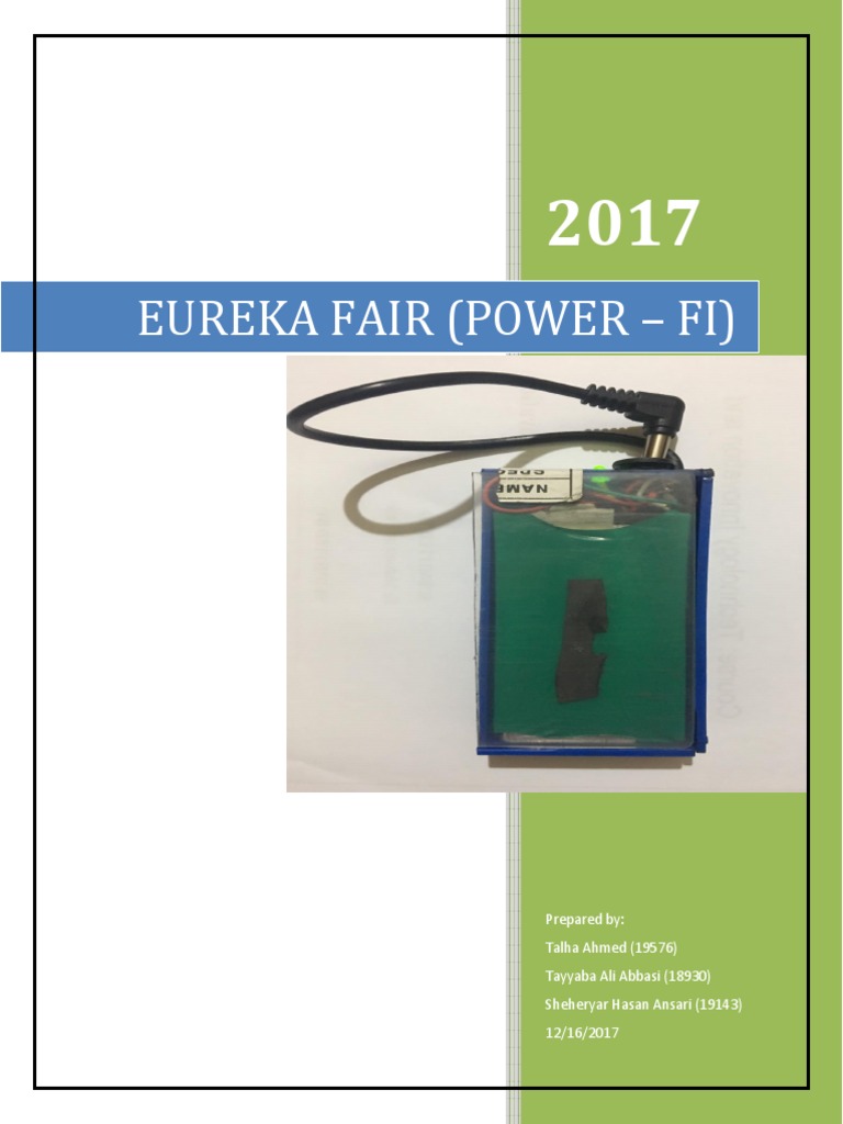 Eureka Fair (Power - Fi) | PDF | Internet Access | Internet