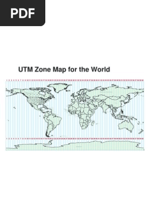 World UTM Map PDF Africa British Empire, 59% OFF