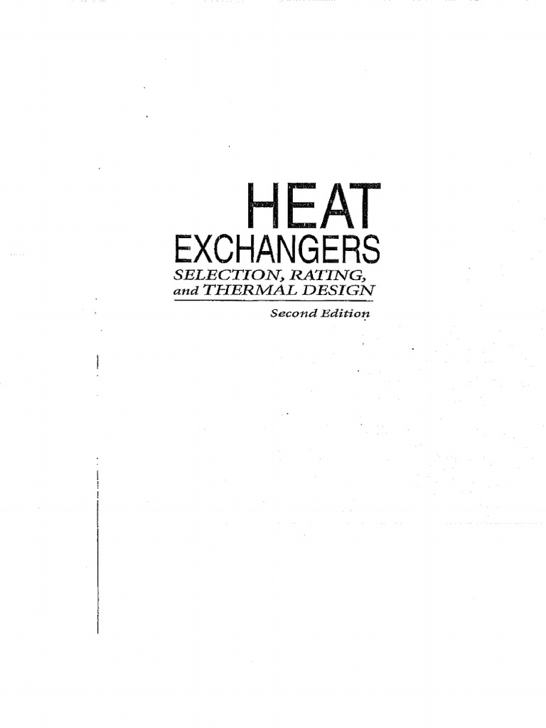 Sadik Kakaç, Hongtan Liu-Heat Exchangers - Selection, Rating, and ...