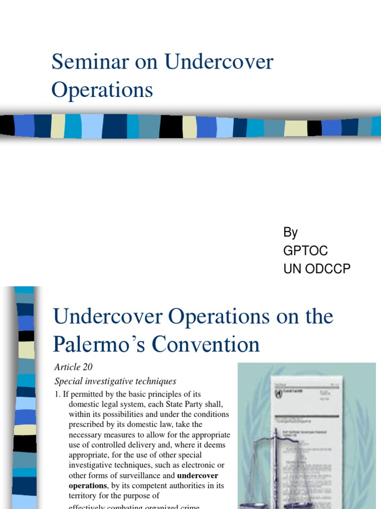 Undercover Law Enforcement Ops | PDF | Undercover Operation | Entrapment