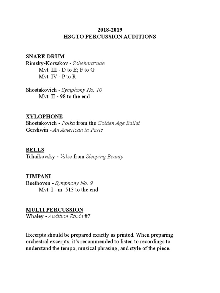 Percussion PDF | PDF