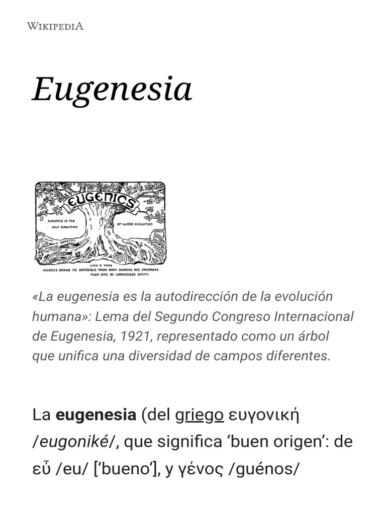 Eugenesia Moderna