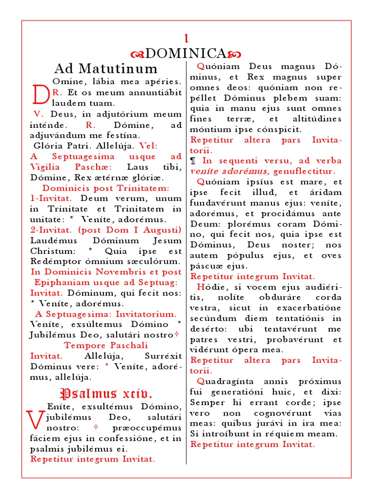 1A Psalterium PDF | PDF