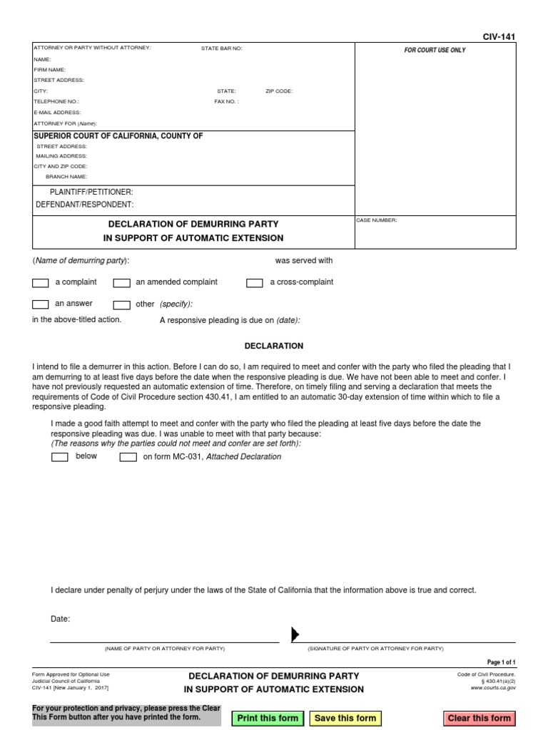 Sample Demurrer To Defendants Answer | Download Free PDF | Pleading ...