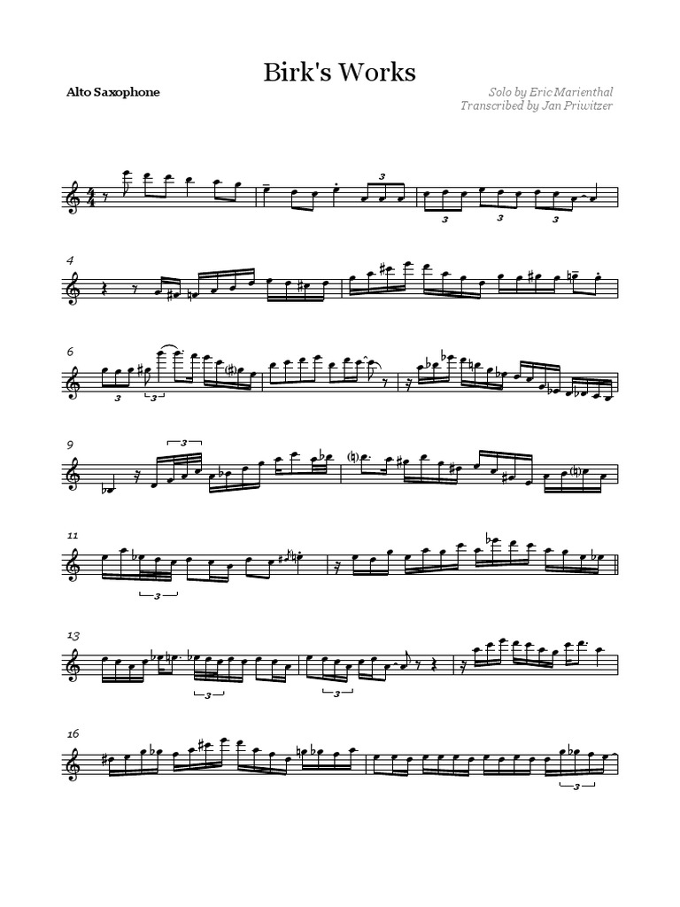 Birk's Works Solo | PDF