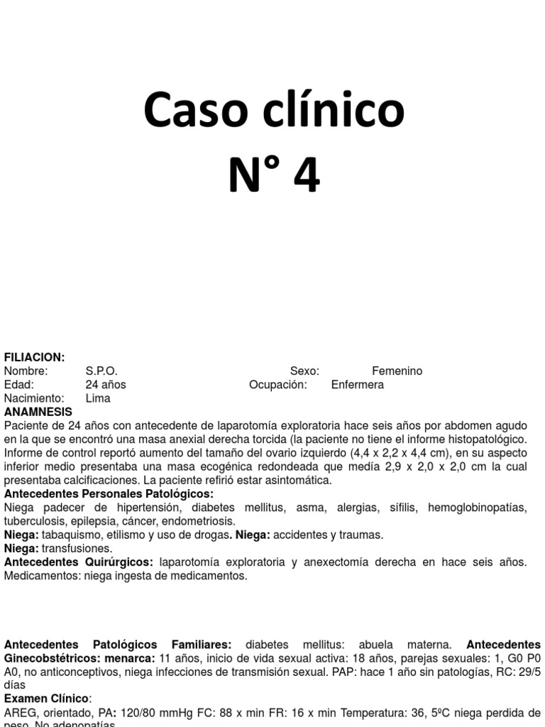 Onco 4 | PDF | Cáncer de ovarios | Epidemiología