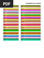 Kalender KB 3 Bulan | PDF