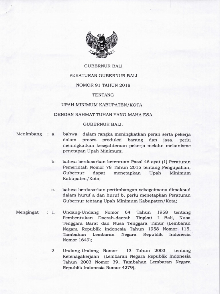 Umk Bali Th.2019 | PDF