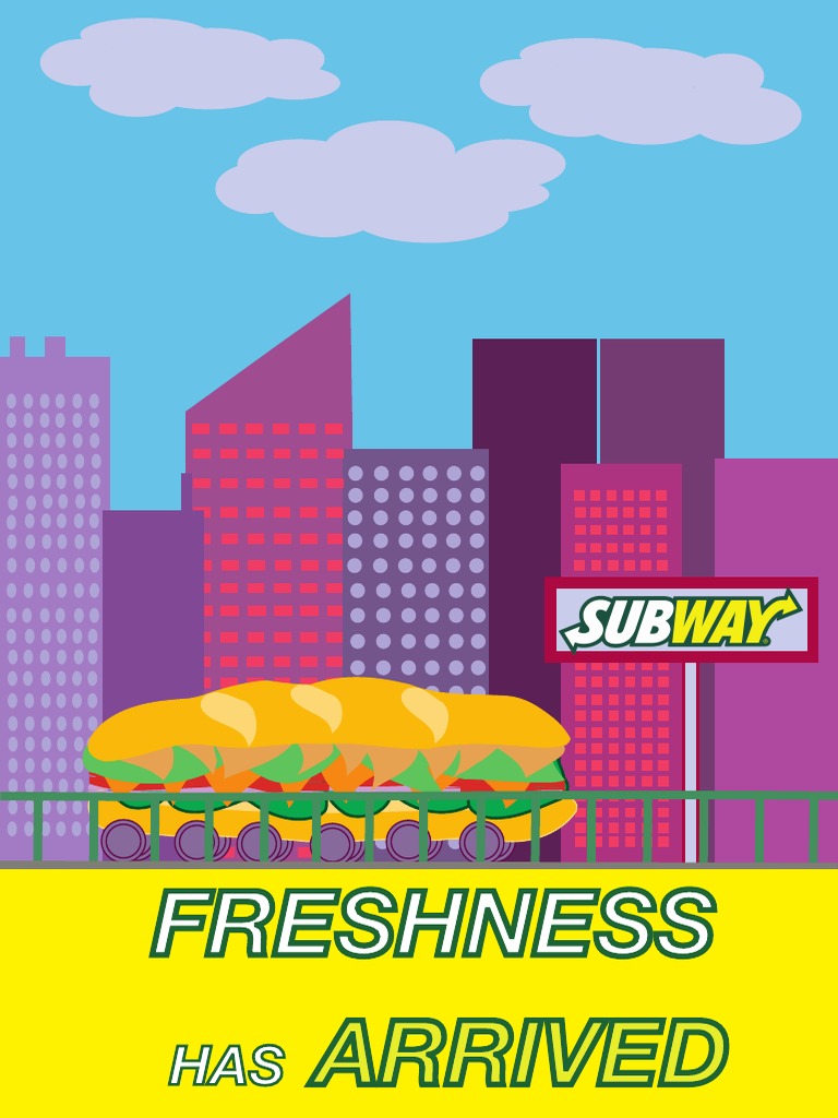 Subway Print Ad | PDF