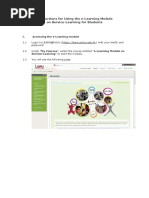 MOODLE-Guide-for-SINU-Students v2 | PDF | Login | Computing