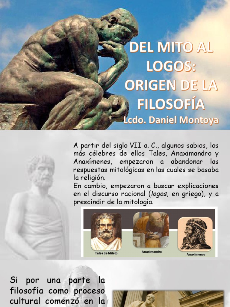 Del Mito Al Logos | PDF