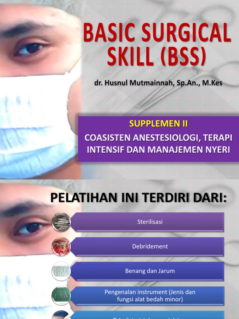 Basic Surgical Skill | PDF