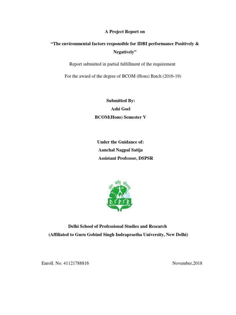 Microsoft Word - Front Page | PDF