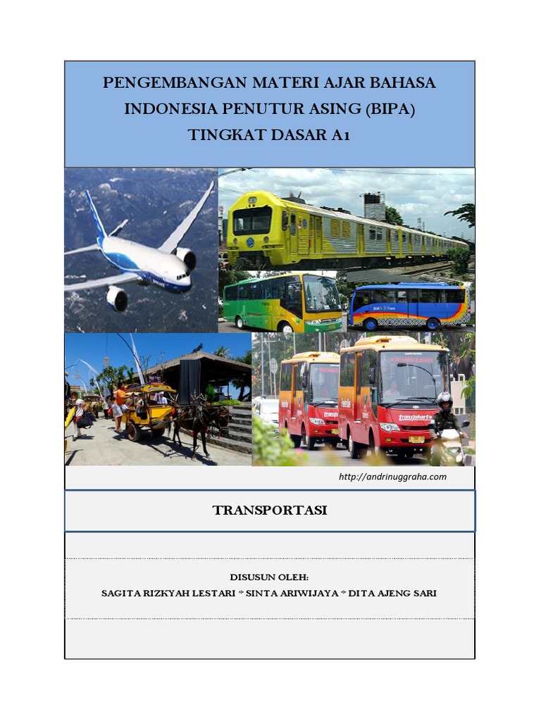 Bahan Ajar BIPA (Bahasa Indonesia Penutur Asing) Dasar | PDF