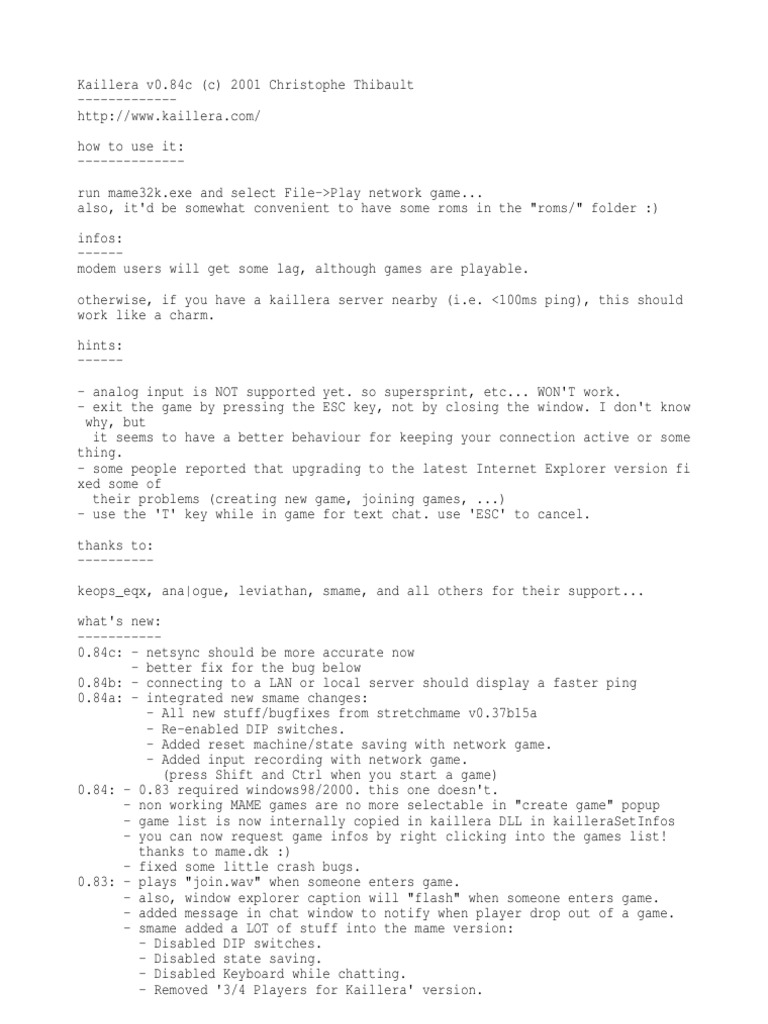 Kaillera | PDF