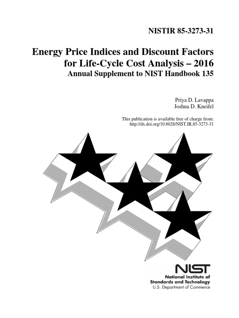 Nistir - 85 3273 31 PDF | Download Free PDF | Life Cycle Assessment ...