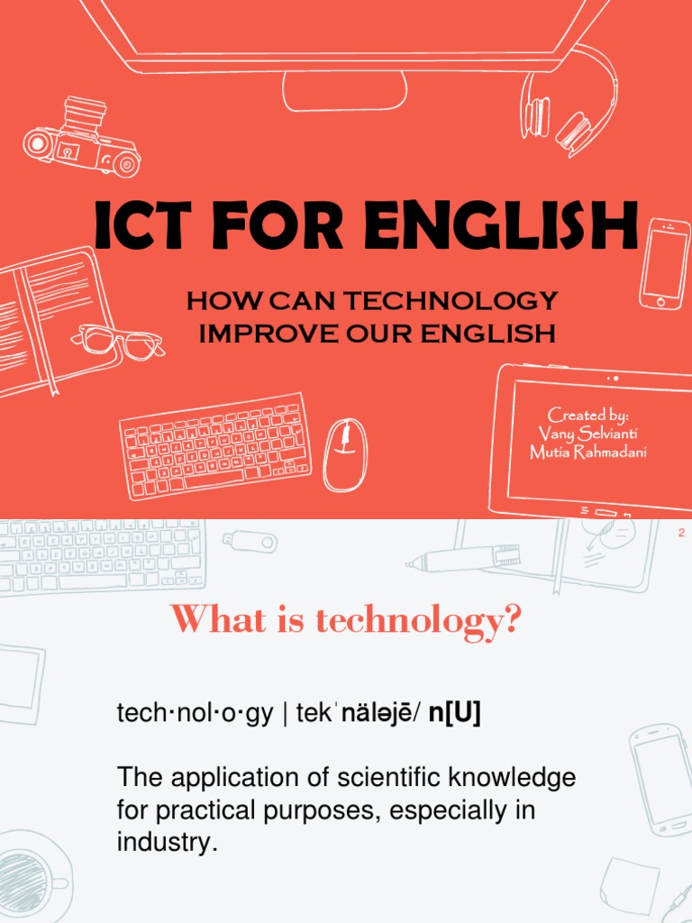 Ict For English: How Can Technology Improve Our English | PDF | Art