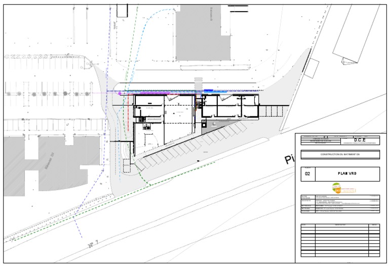 Plan VRD pour Bâtiment D5 | PDF | Business | La nature