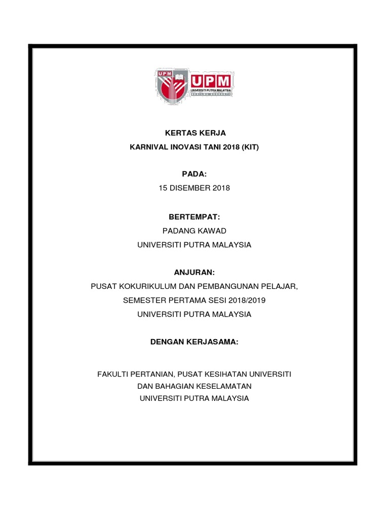 Kertas Kerja KIT | PDF