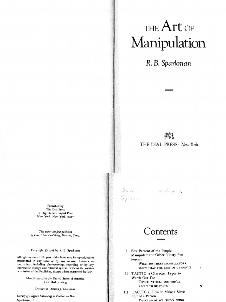 Manipulation | PDF