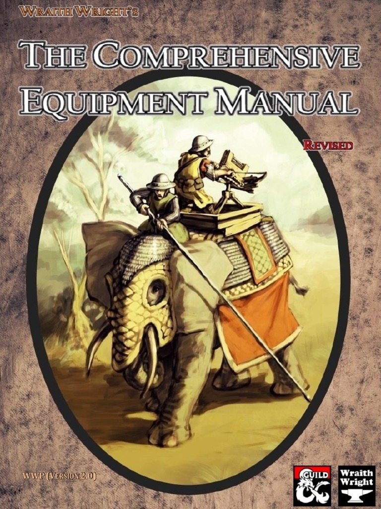 The Comprehensive Equipment Manual | PDF | Dungeons & Dragons | Wizards ...