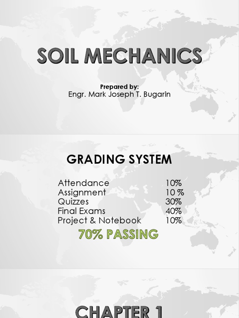 Geotech Lec | PDF | Soil Mechanics | Aquifer