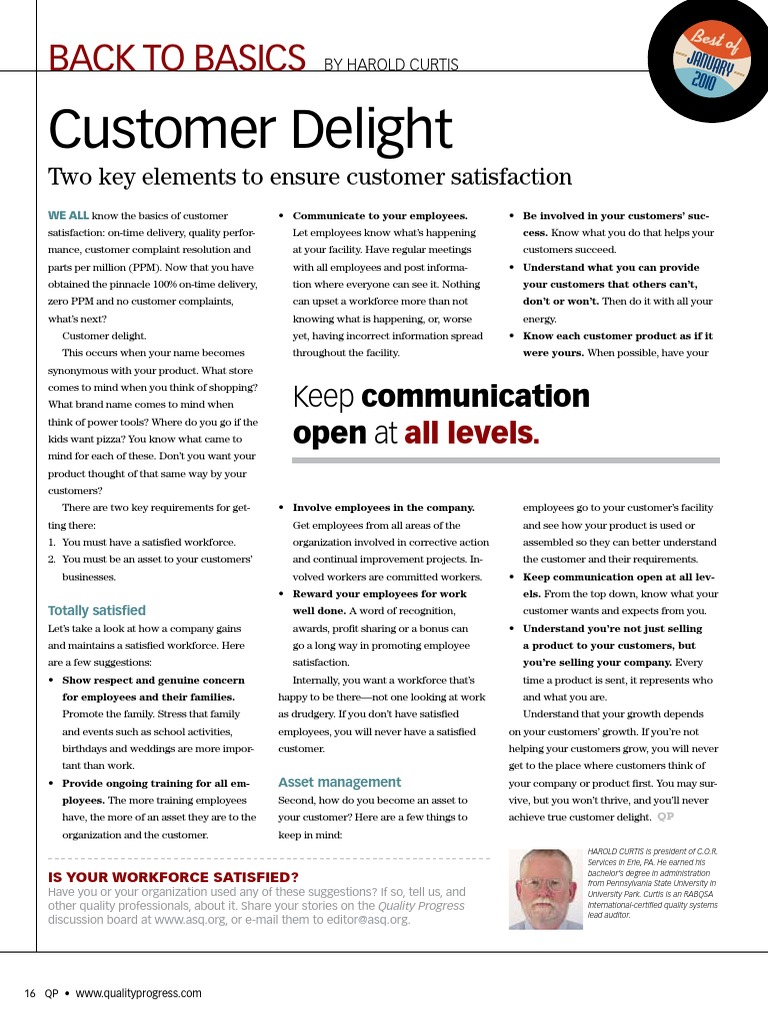 Achieving Customer Delight Strategies | PDF | Business Economics | Business