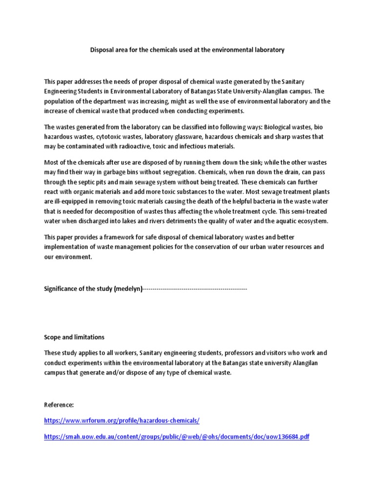 Introduction-Scope and Limitation | PDF | Science & Mathematics