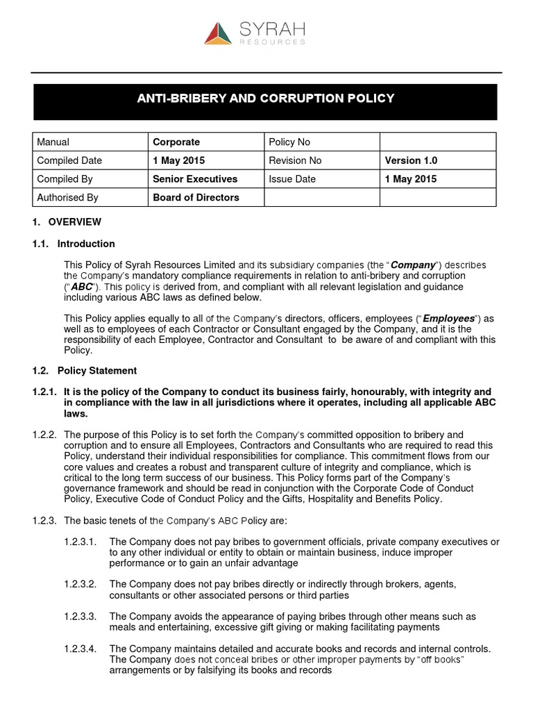 Trend Jumper Custom Log Example | PDF | Bribery | Corruption