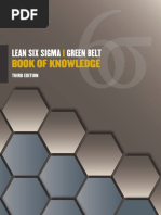 IASSC Lean Six Sigma Green Belt Study Guide | PDF | Statistics | Six Sigma