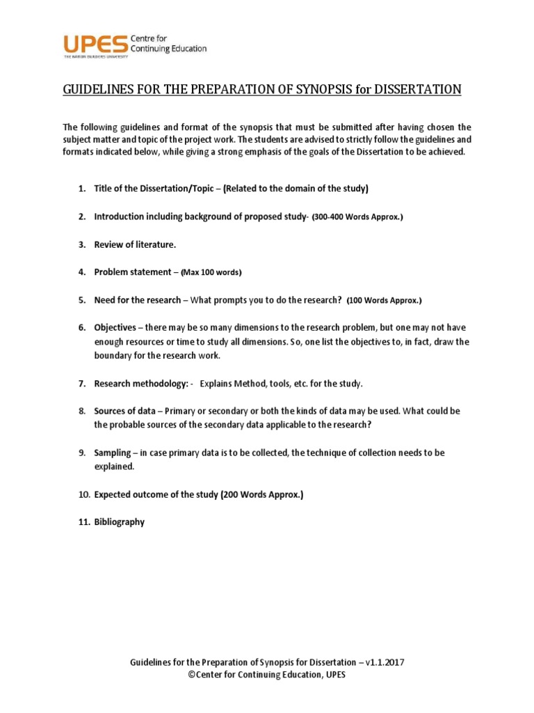 UPES Dissertation Guidelines | PDF | Thesis | Science