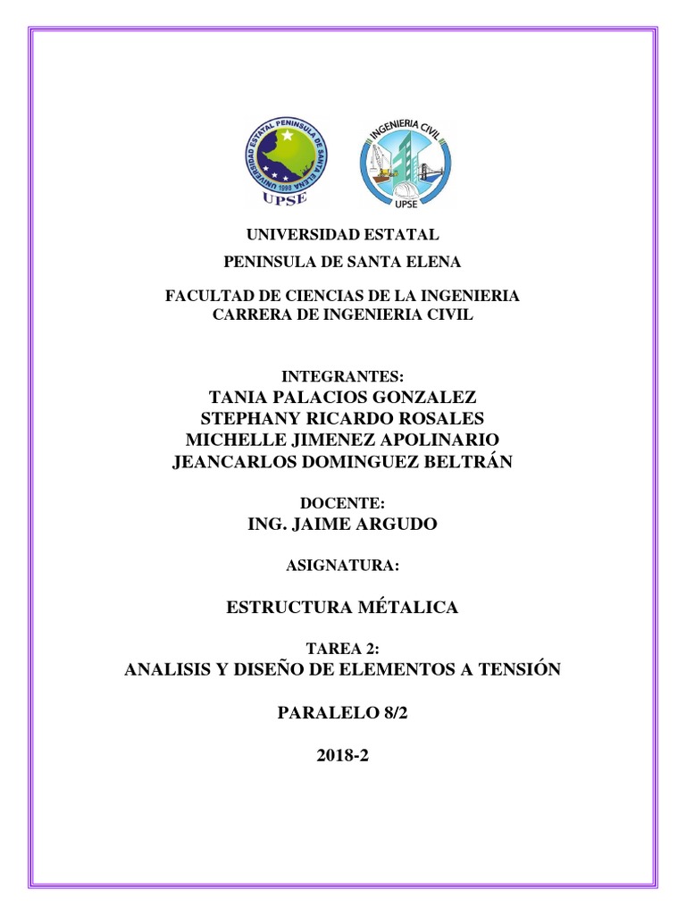 Deber Estructura 2 | PDF | Rieles | Mecánica de sólidos