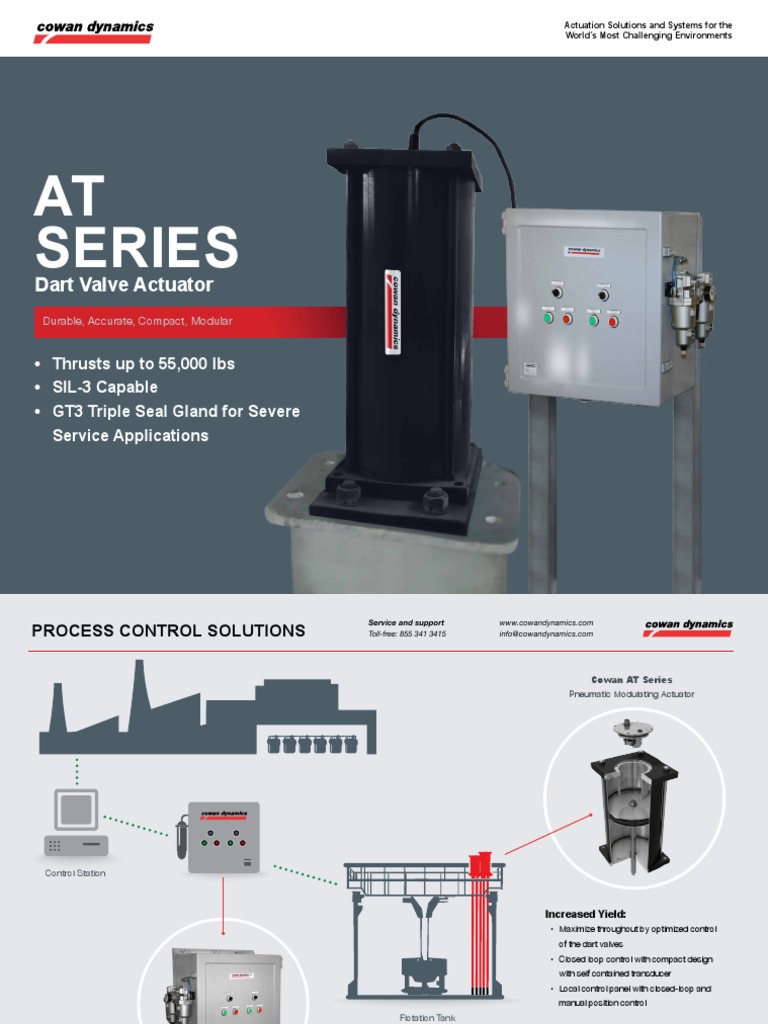 Cowan Dynamics - Dart Valve | PDF | Actuator | Valve