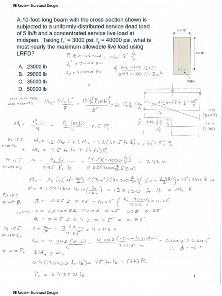 Structural Design Solutions Pdf Beam Structure Architectural