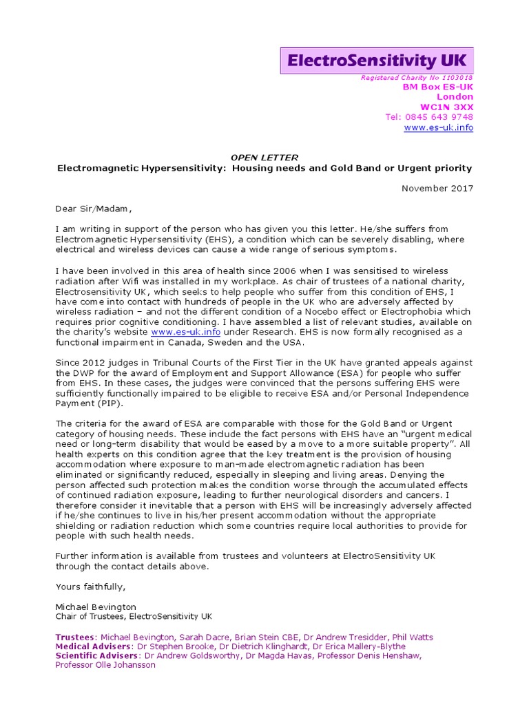 Housing Letter PDF | Download Free PDF | Medicine | Clinical Medicine