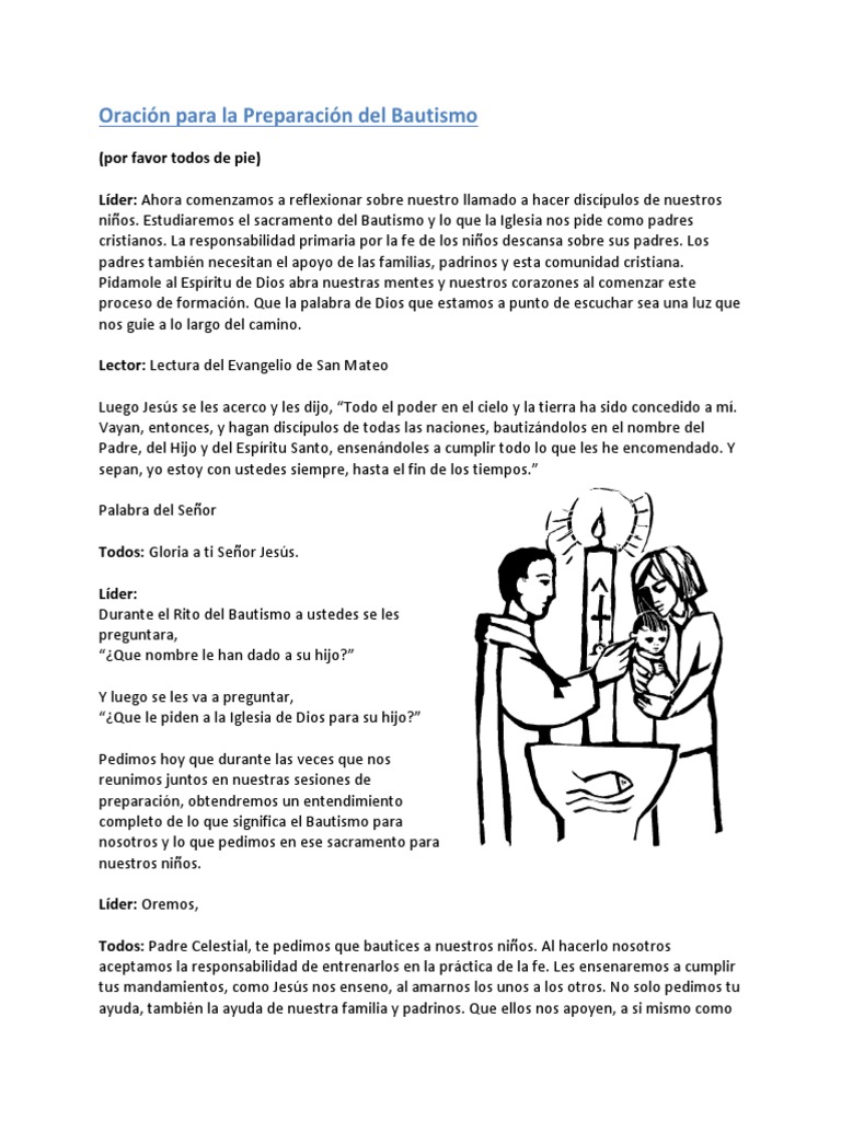 Bautizo PDF | PDF