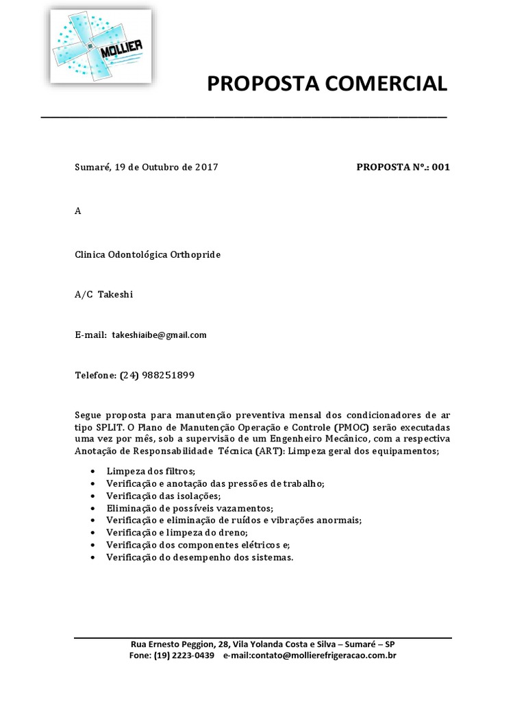 Proposta Comercial