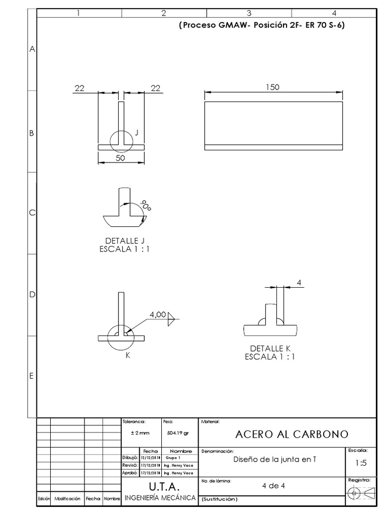 Plano de Junta 4 | PDF