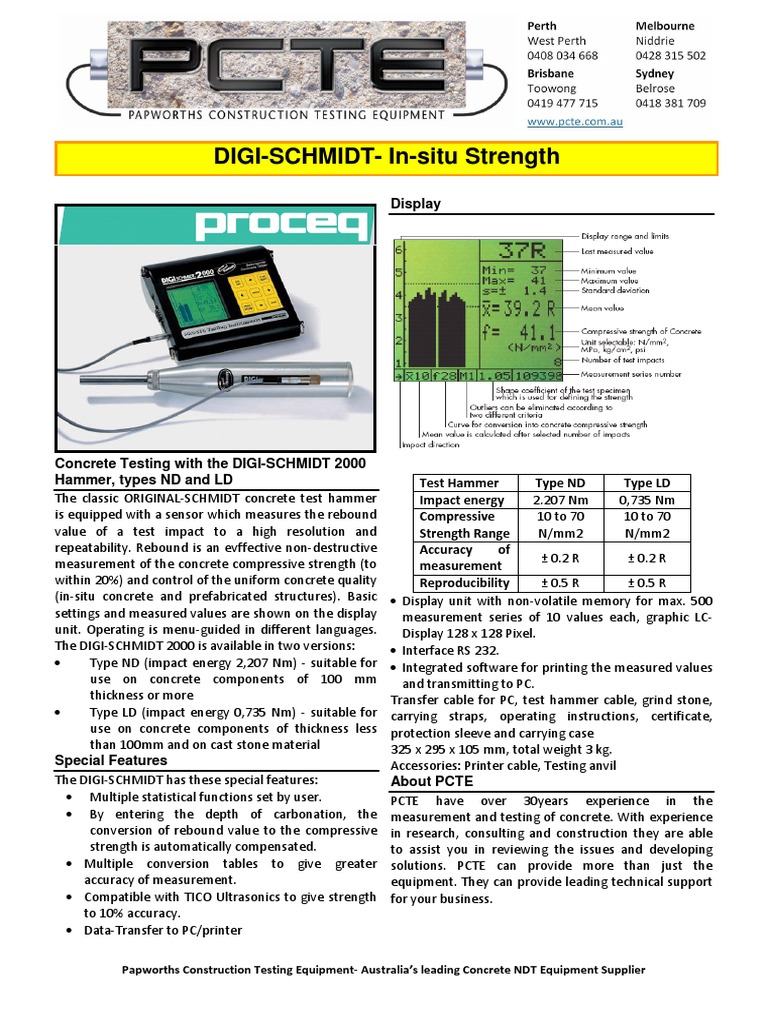 Digi Schmidt Brochure | PDF | Personal Computers | Concrete